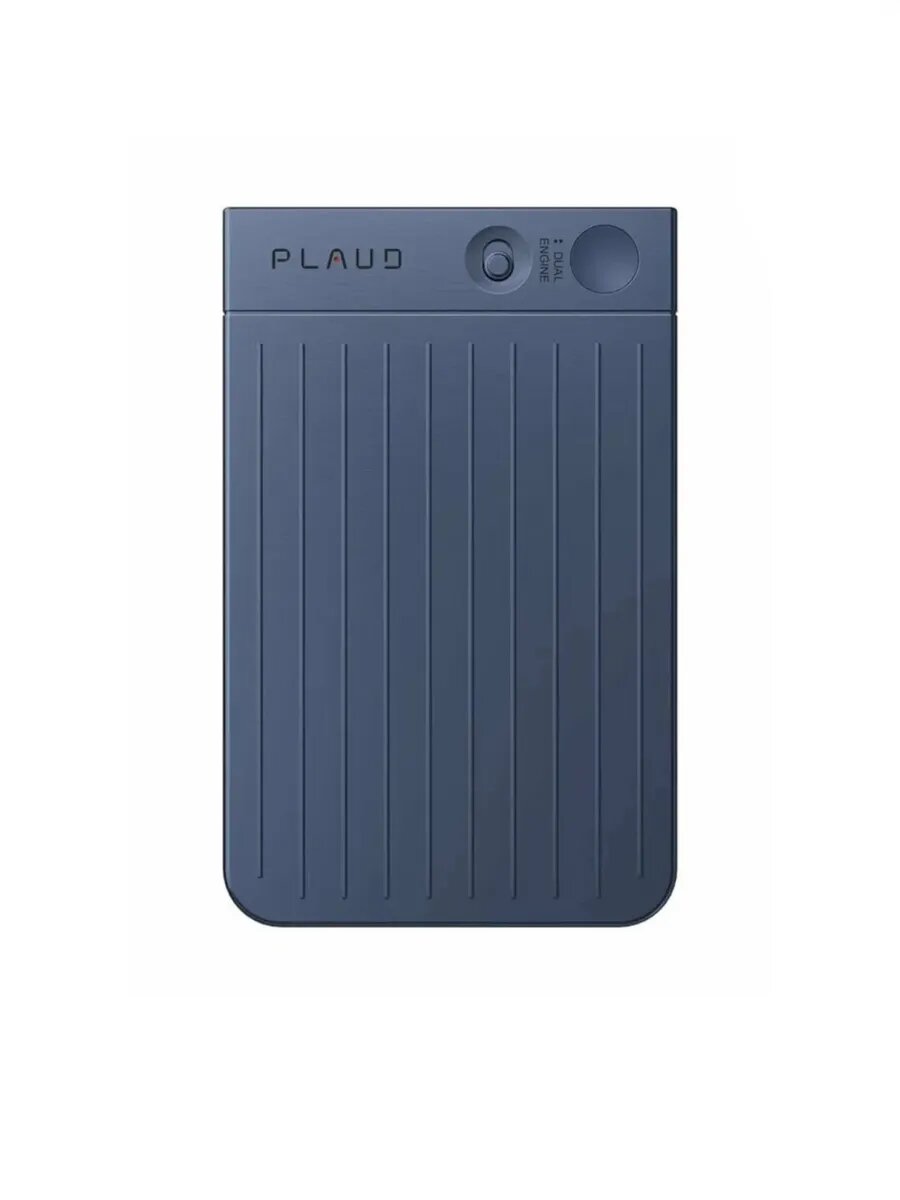 Портативный диктофон PLAUD Note Blue, с транкрибацией, 64GB, 2 канала