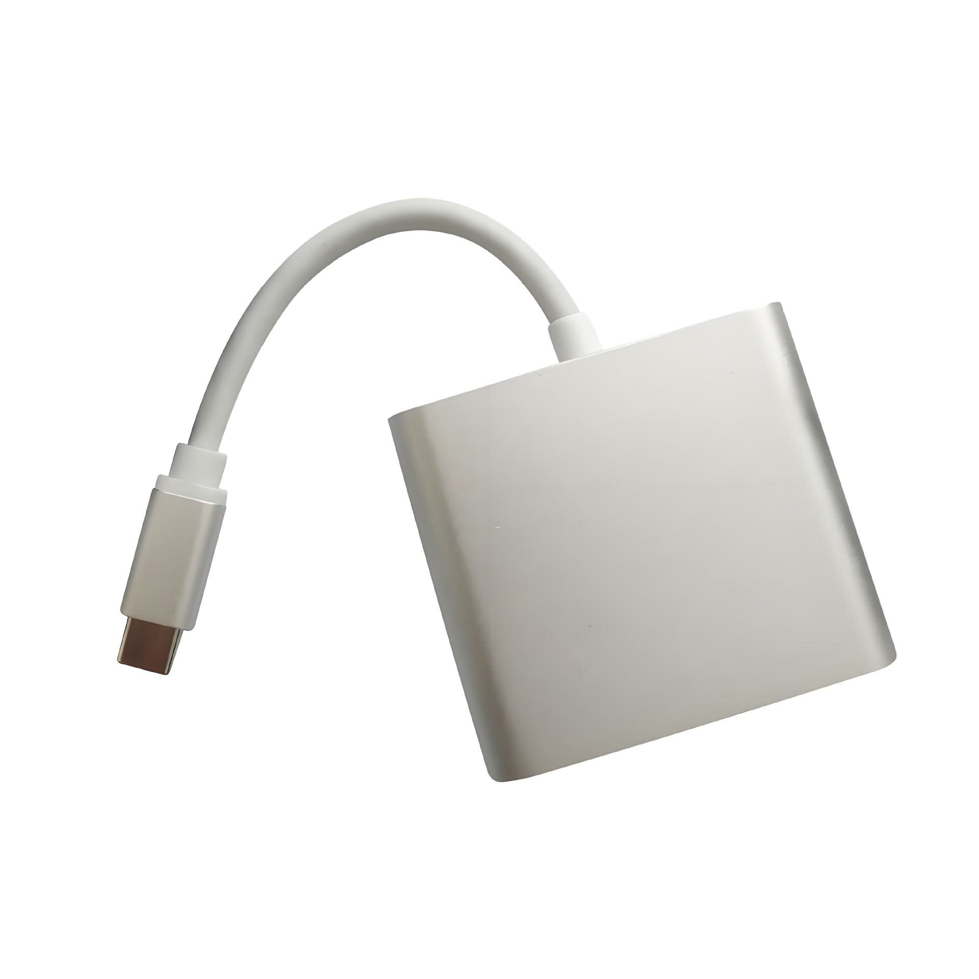 Расширяющий USB хаб 8 в 1 с поддержкой Type-C и сетевым портом для ноутбука компьютеров планшетов