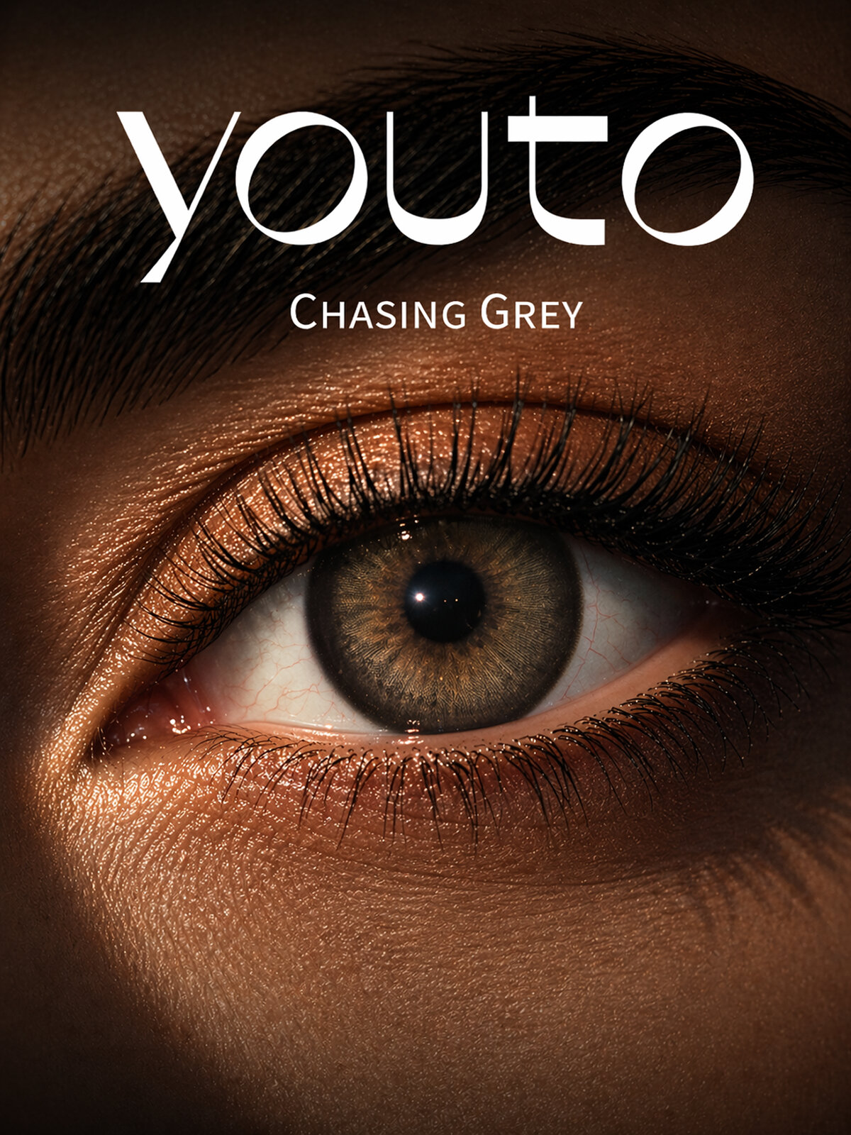 Линзы цветные контактные без оптической силы серые Chasing Grey, 2 шт, 6 месяцев