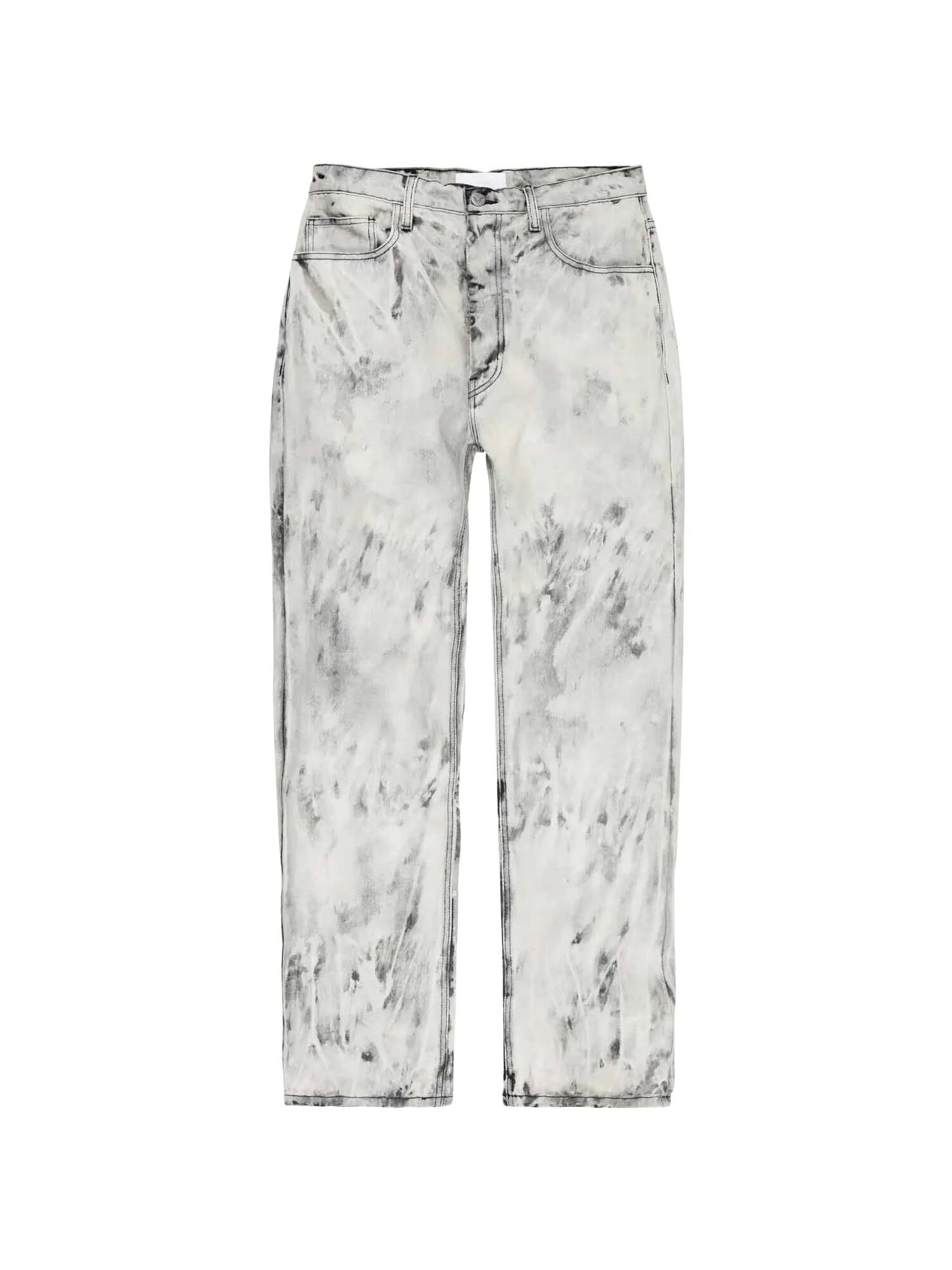 Джинсы Bleach-effect straight-leg jeans 
