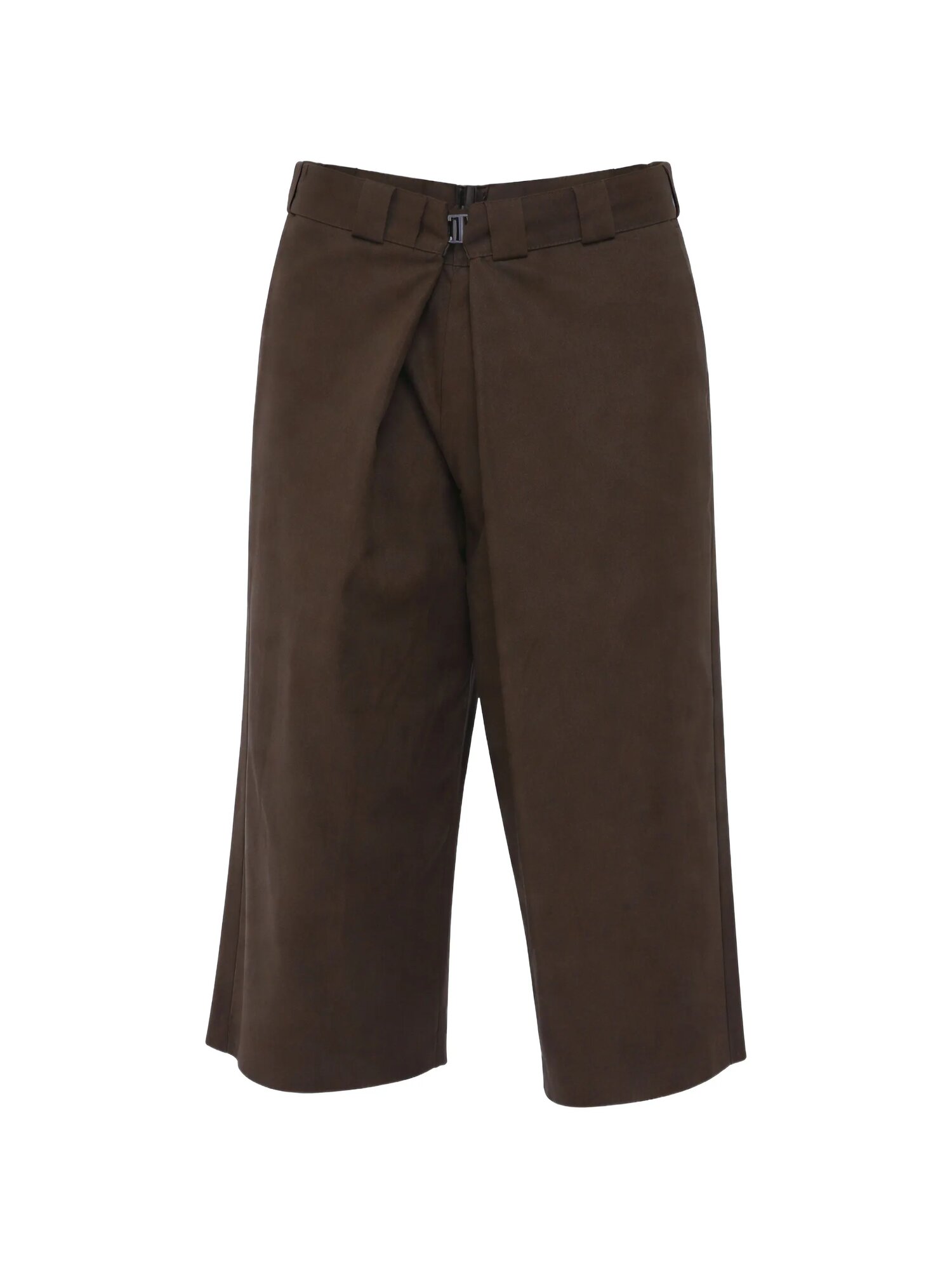 Шорты Pleated cotton-blend shorts