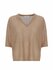 Свитер Kangra Cashmere Sequin-embellished V-neck sweater, размер 44, , разноцвет...