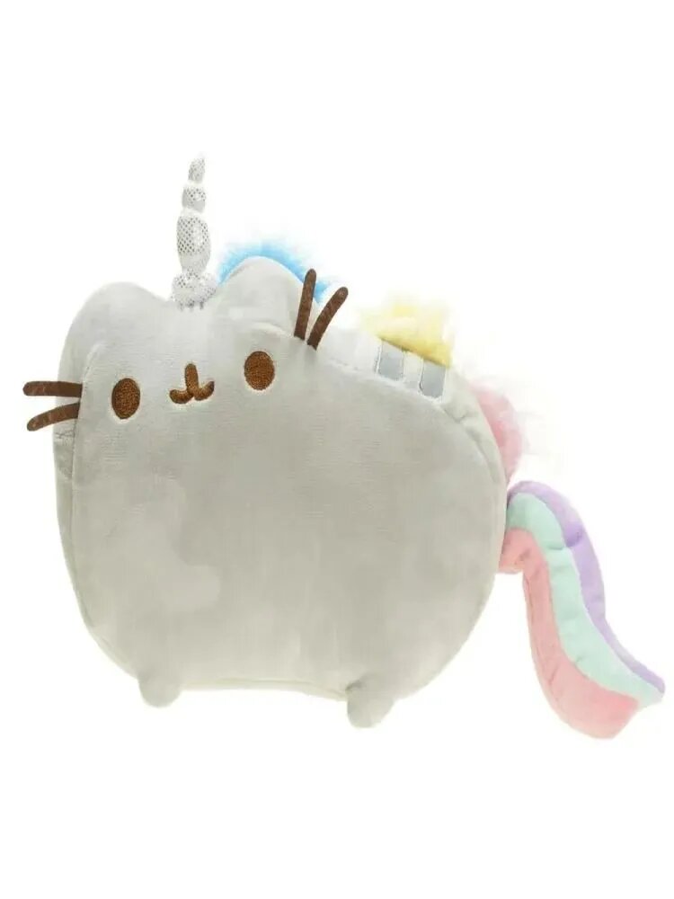 Мягкая игрушка "Pusheen the Cat" (Кот Пушин) с мороженое 15 см