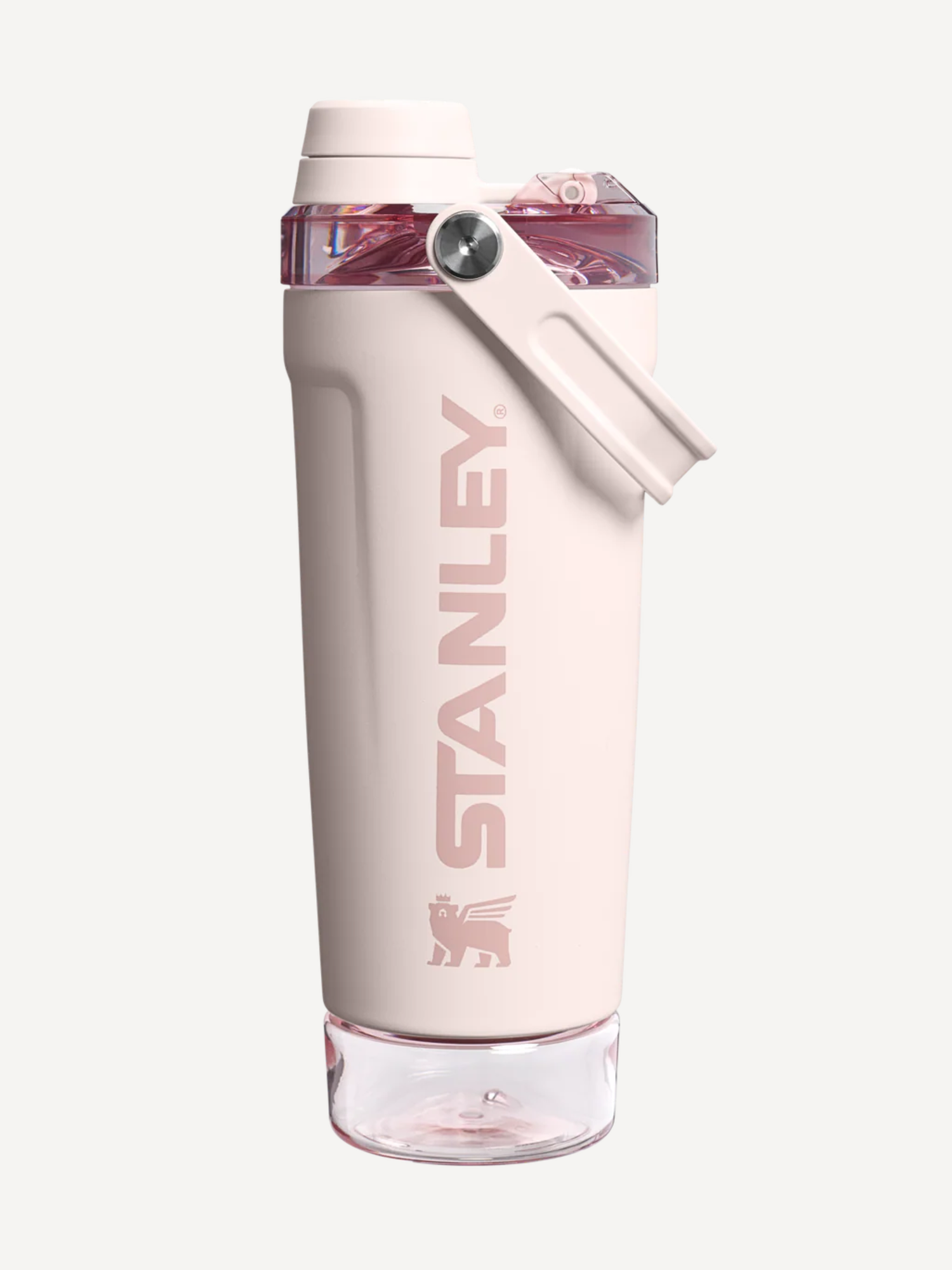 Шейкер Stanley The Vitalize Shaker Bottle 0.59 л (20 oz), цвет розовый кварц (Rose Quartz), оригинал США