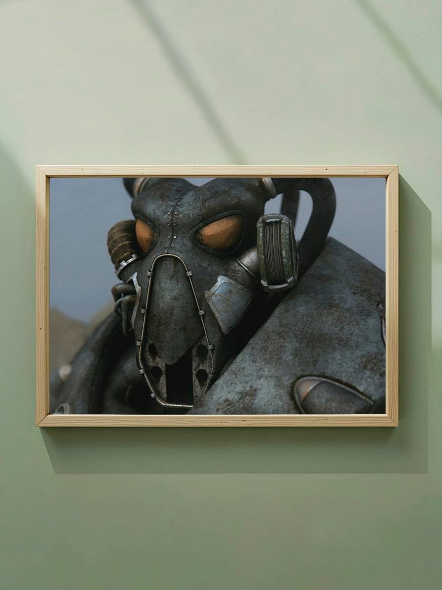 Постер, плакат на стену "Сержант Дорнан Fallout 2 Игра" 42 см х 29,7 см (А3)