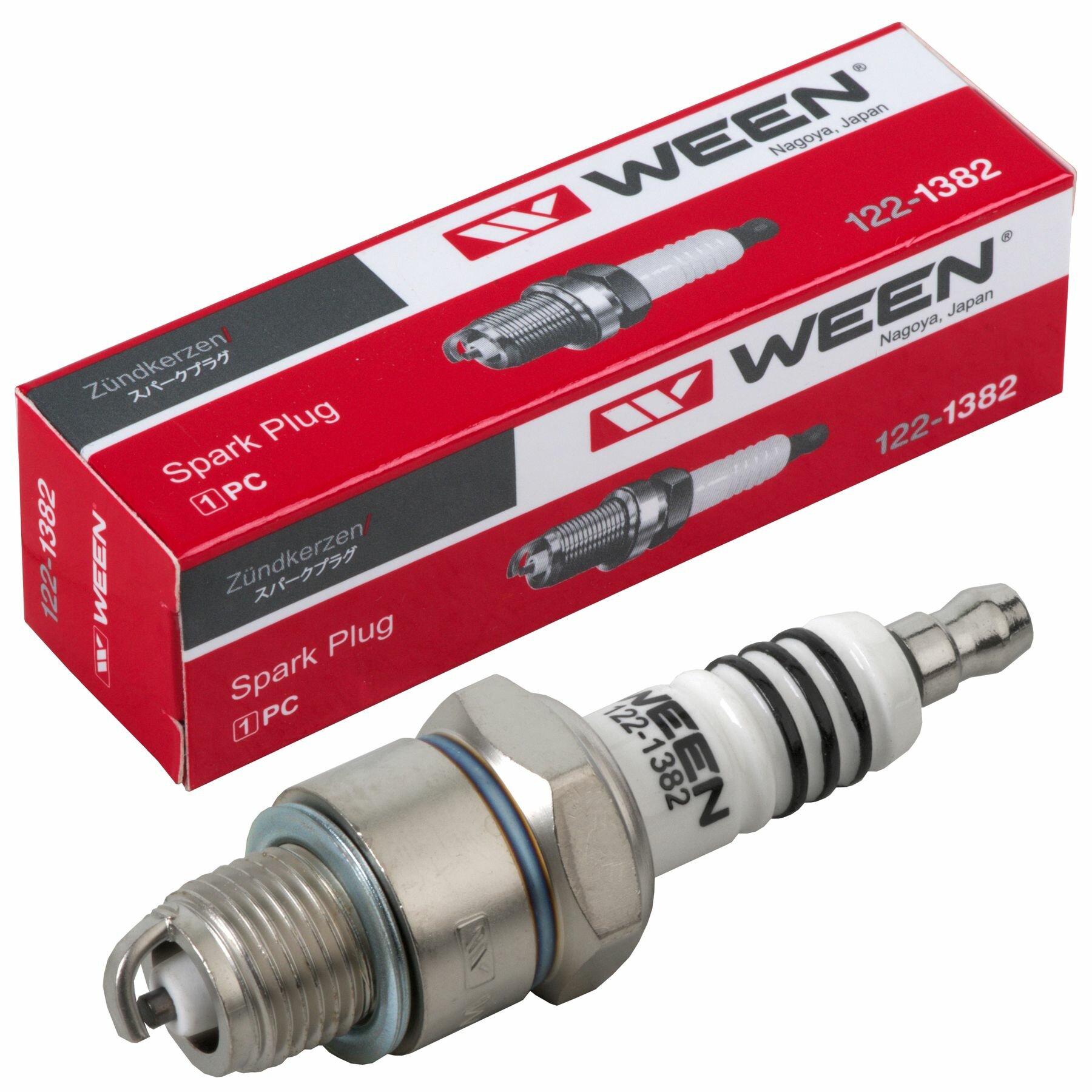 Свеча зажигания WEEN 122-1382 для GAZ Gazelle, Sobol, Volga, CITROEN, FORD, MERCEDES-BENZ, OPEL, RENAULT, SKODA, VOLVO