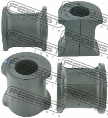 Втулка заднего стабилизатора комплект D23 VOLKSWAGEN TRANSPORTER MULTIVAN T5 2003-2015 FEBEST VWSB-T5D23R-KIT
