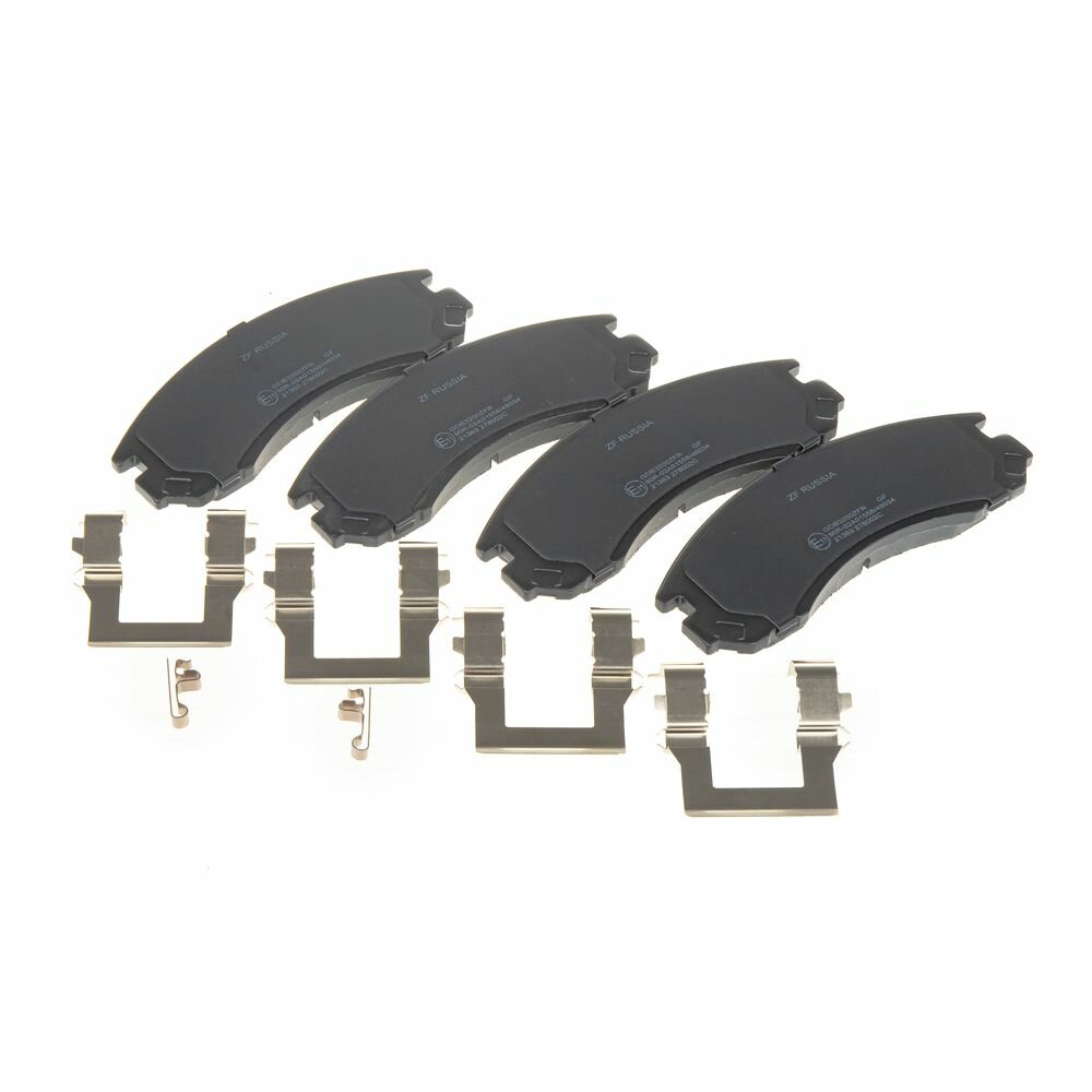 Колодки передние для MITSUBISHI Outlander Galant Pajero+PSA C-Crosser ZF Russia GDB3200 ZFR