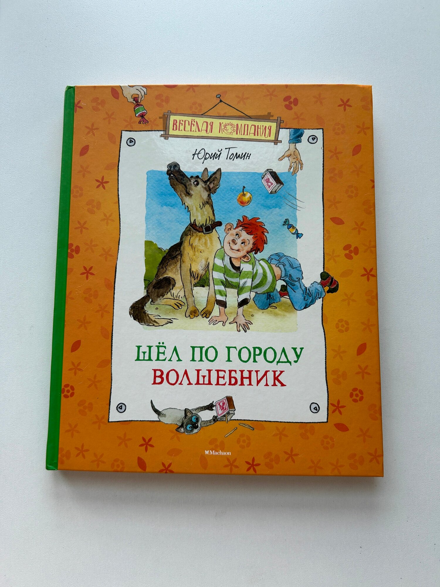 Книга "Шел по городу волшебник". Художние Наталья Демидова. Издание 2017 года (second-hand книга)