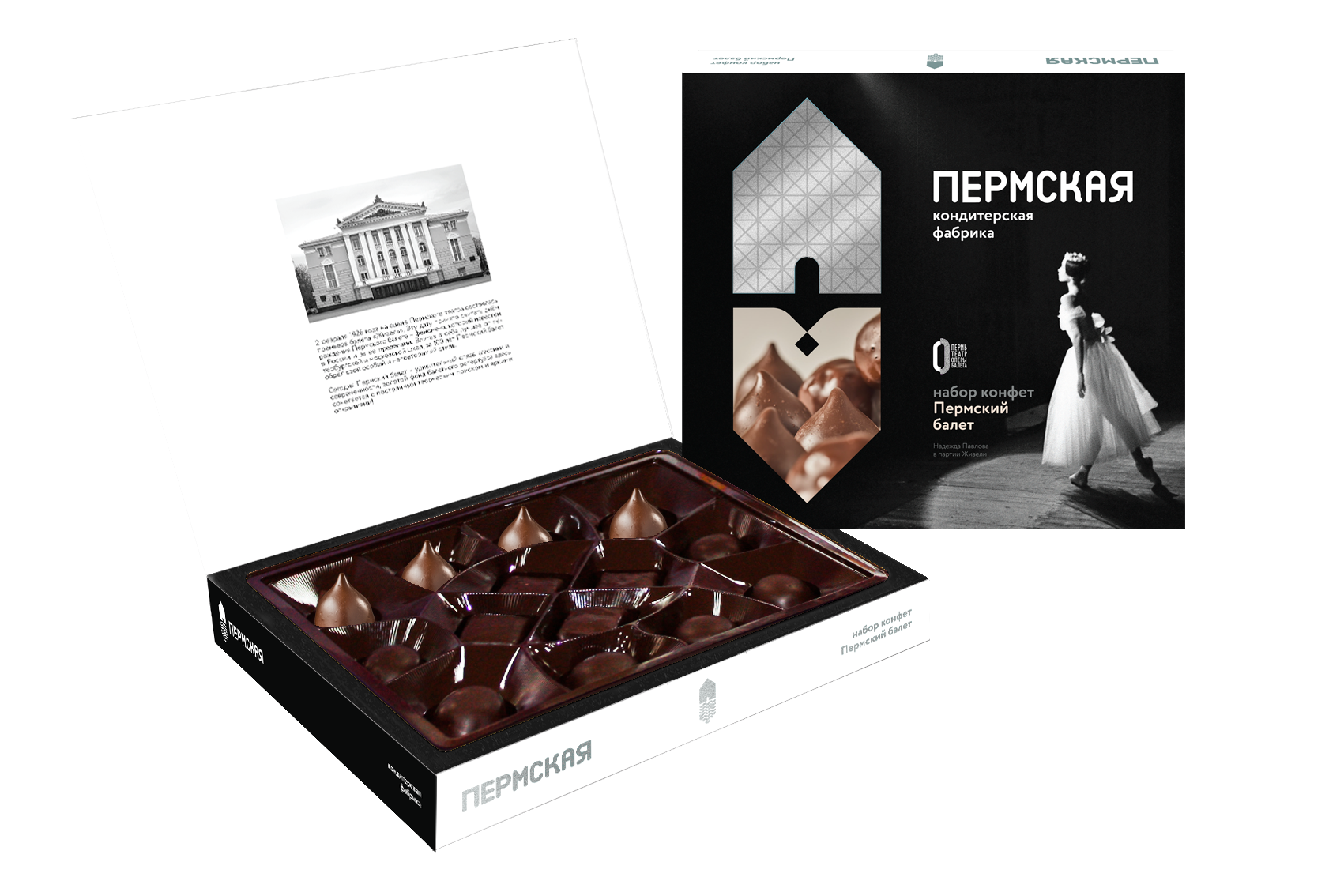 Набор конфет "Пермский балет" 220г