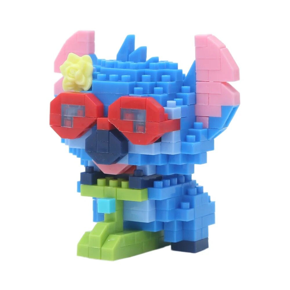 Disney Мини-конструкторы аниме Синий, No Box-W3304
