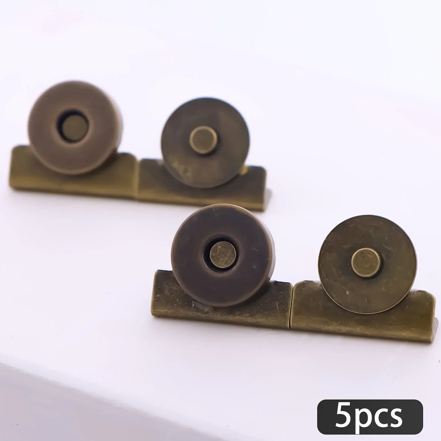 Металлические магнитные застежки Bronze 5 шт