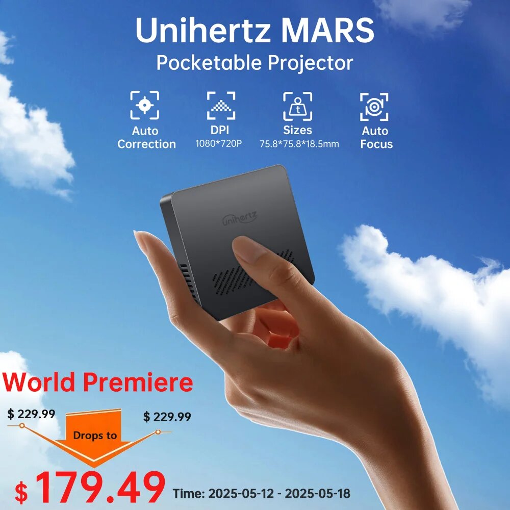 Мини-проектор Uniehrtz 8849 MARS