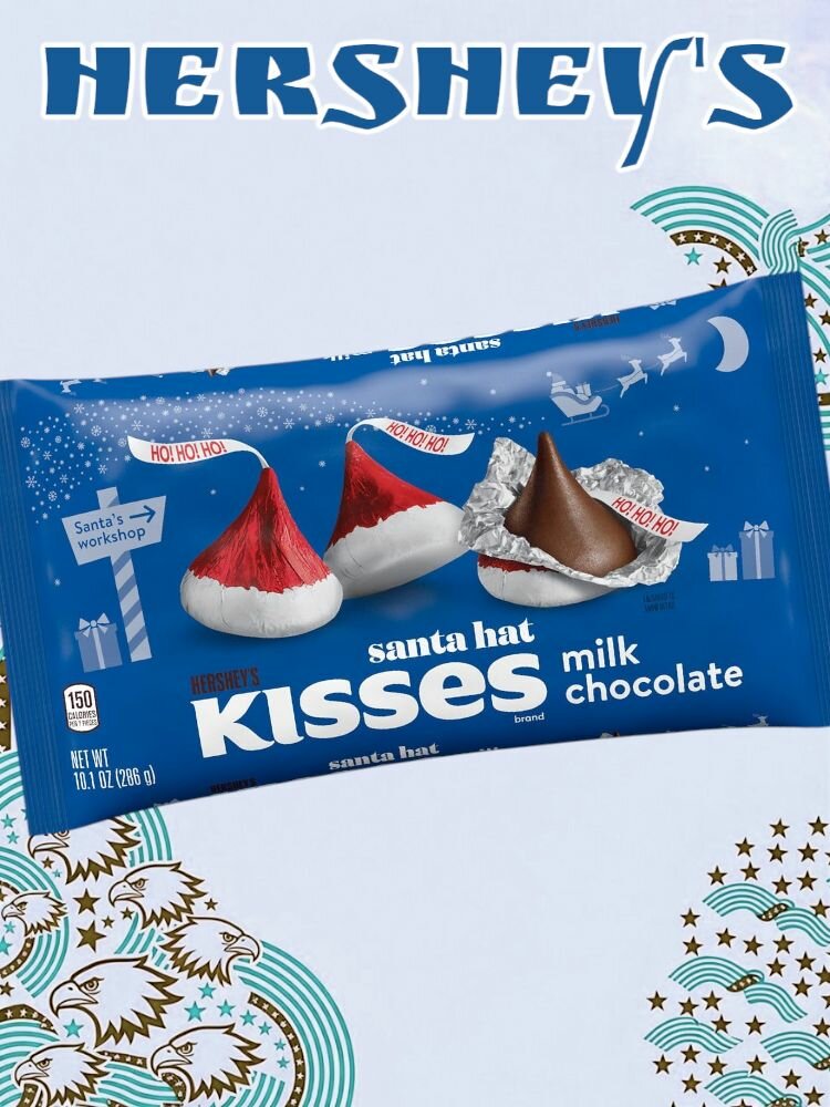 Hershey's Kisses Колпак Санты