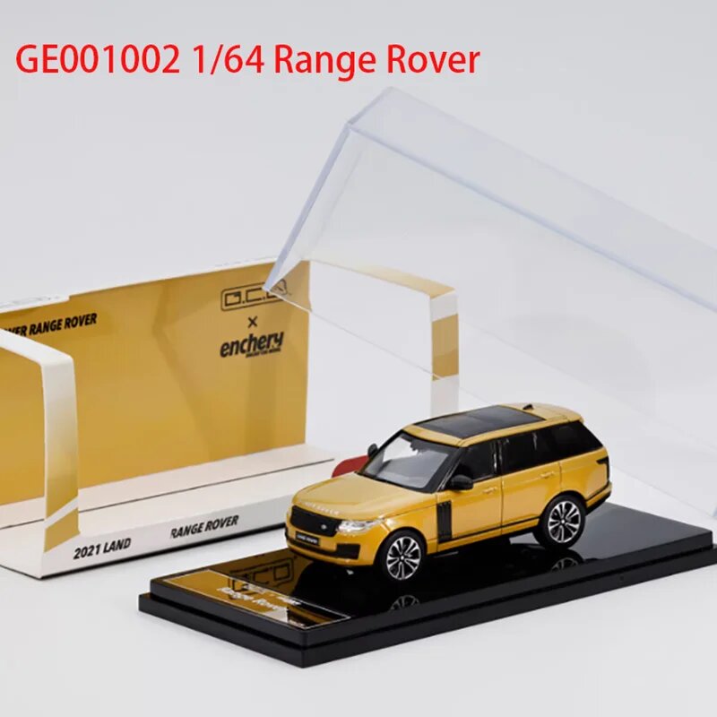 Модель автомобиля 1/64 Range Rover желтый