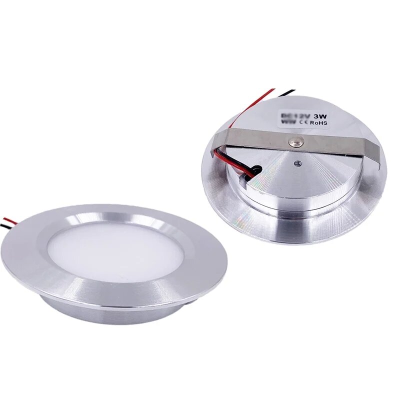 Светодиодные прожекторы 3W 5W 12V White 5W, Silver Housing