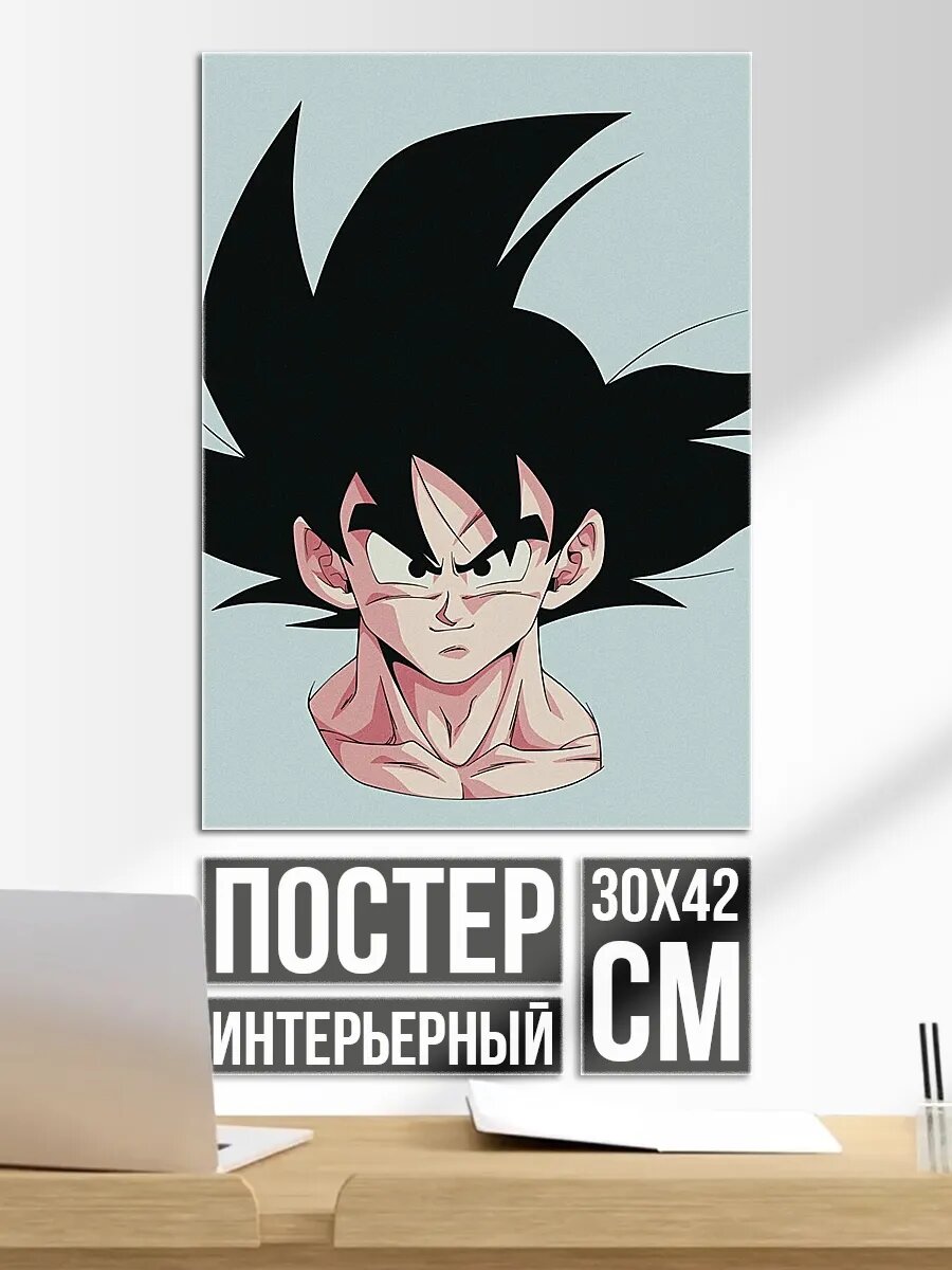 Плакат постер Голова Гоку