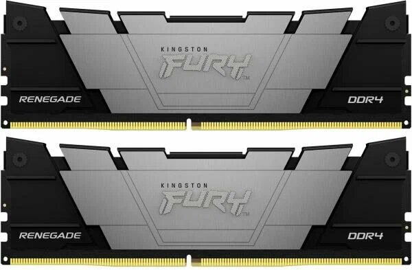Оперативная память Kingston Fury Renegade Gaming CL16 KF-432C16RB2K2/16 DDR4 16GB(2x8Gb) 3200MHz RTL черный