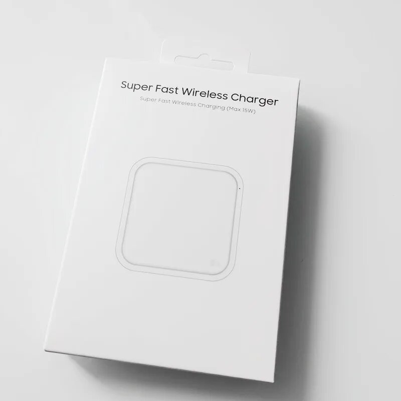 Беспроводное зарядное устройство Super Fast Wireless Charger White