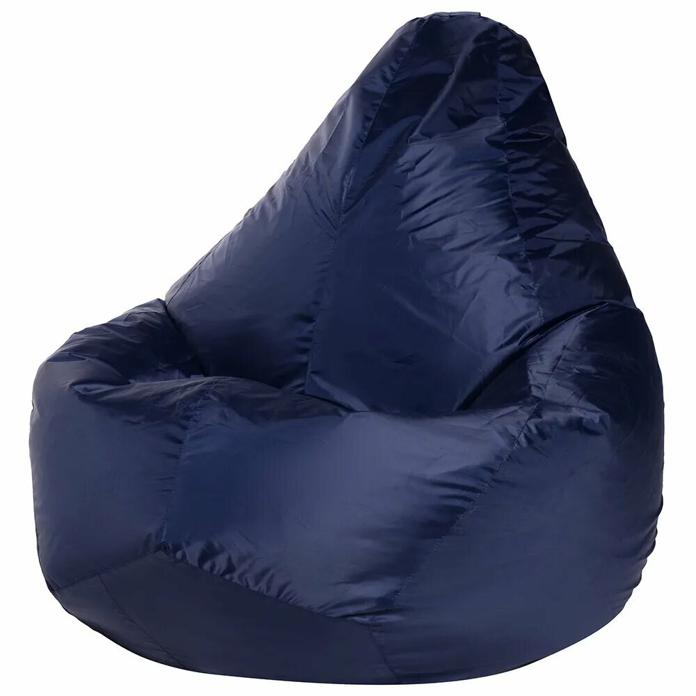 Bean-Bag Кресло-мешок Груша, Оксфорд, Размер XXXL, лазурный