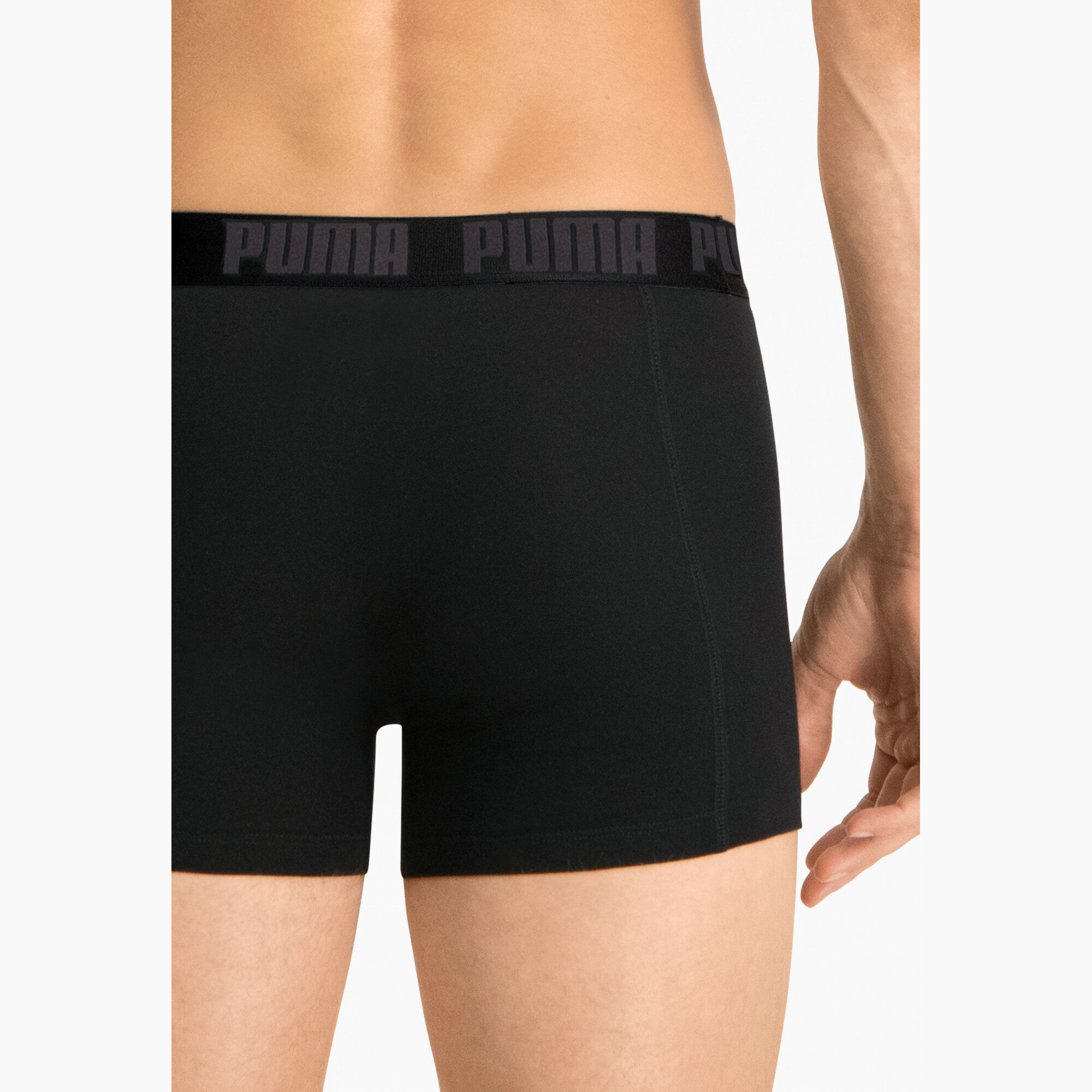 Трусы PUMA Basic Boxer 2P, размер XL, черный — фото 1