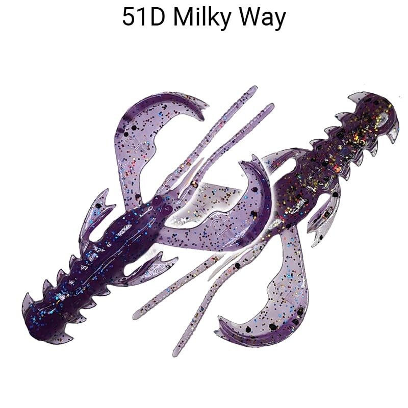 Силиконовые приманки Crazy Fish Nimble 2.5" 44-65-51d-6 кальмар
