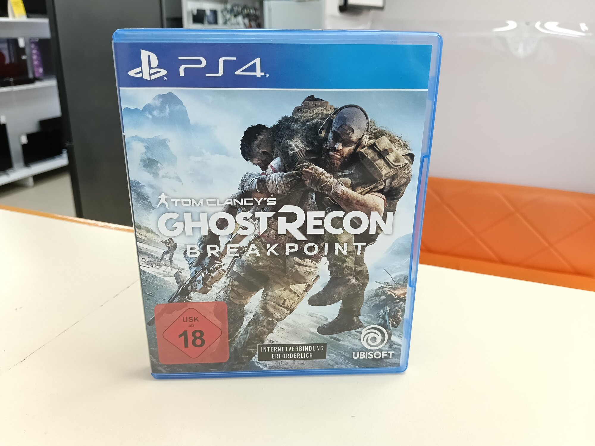 Игра Tom Clancy's Ghost Recon Breakpoint для PS4 и PS5 | Английский язык, диск, Bluray, б/у, уценка