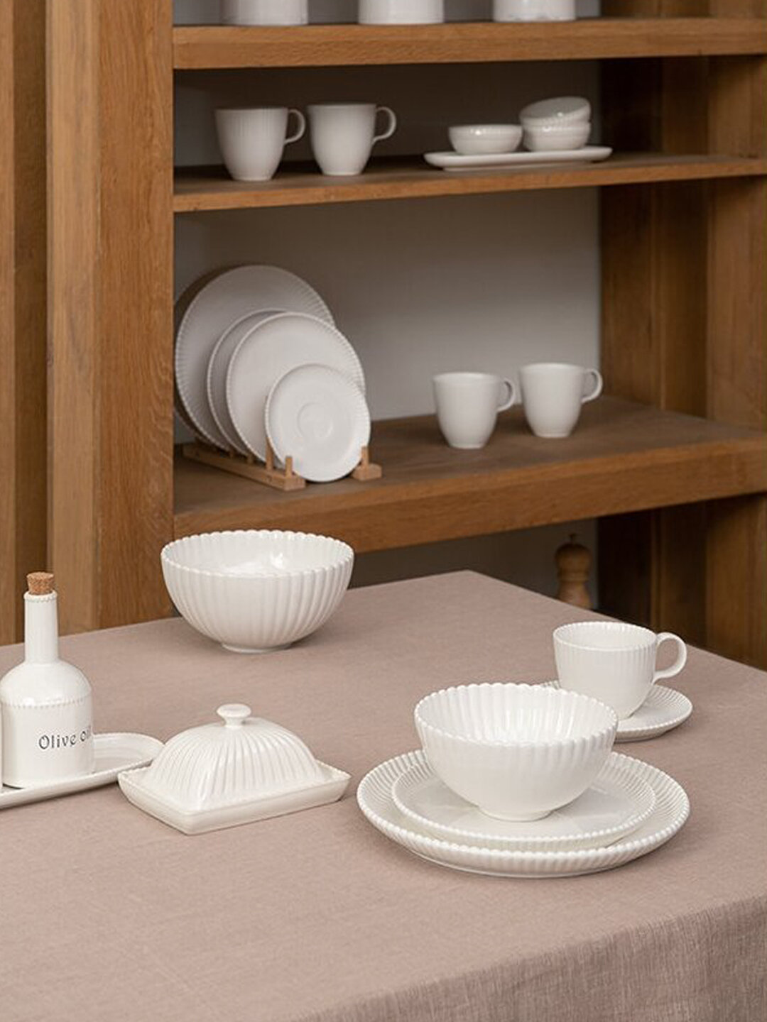 Набор из двух пиал белого цвета из коллекции Kitchen Spirit, 200 мл, Tkano, TK22-TW_SBW0001