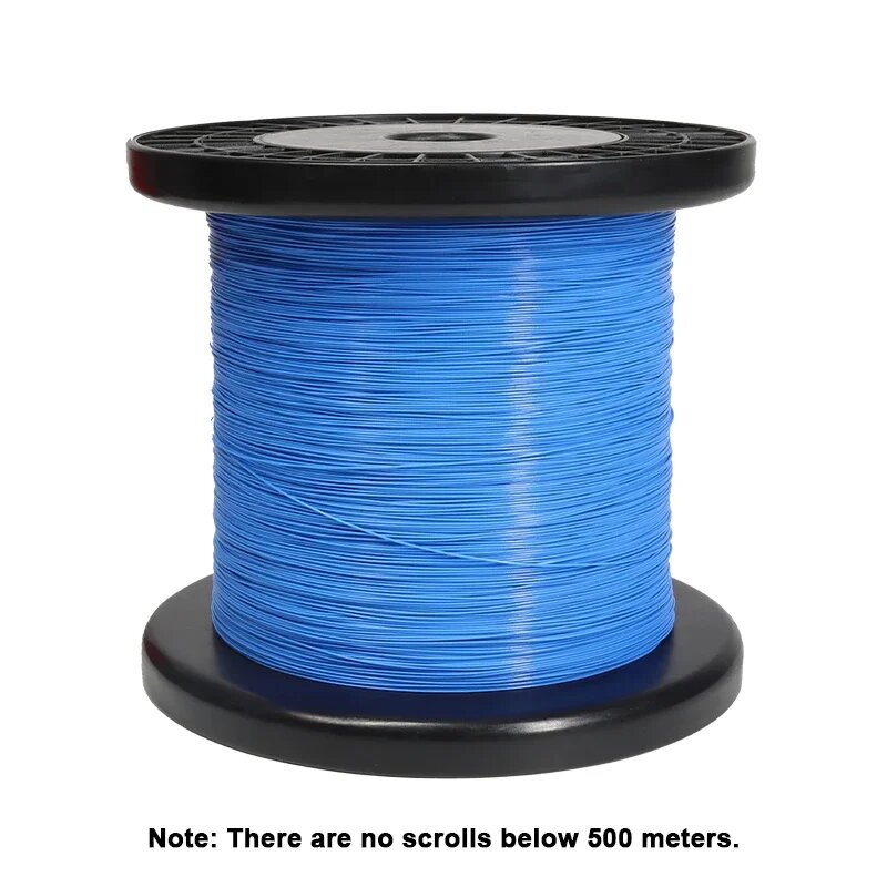 Микропровод FEP 10064, 10-500 м, 40-26 AWG, с FEP-изоляцией 34AWG, Синий, Blue, 20m