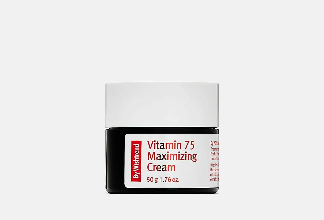 BY WISHTREND Vitamin 75 Maximizing Cream Крем для лица 50г