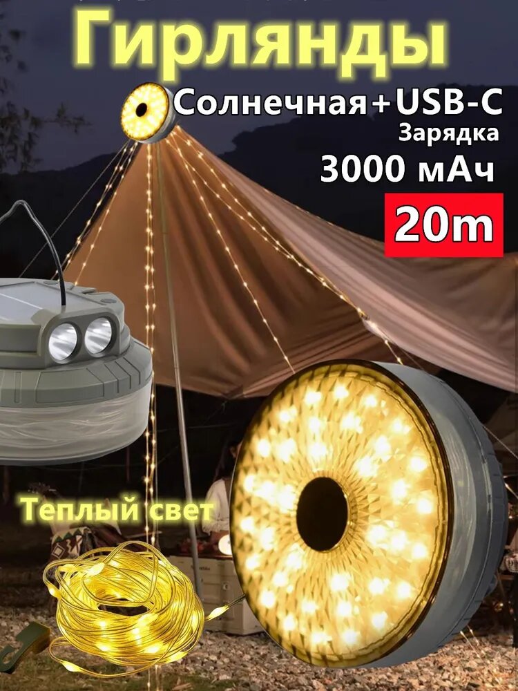 Кемпинговый фонарь