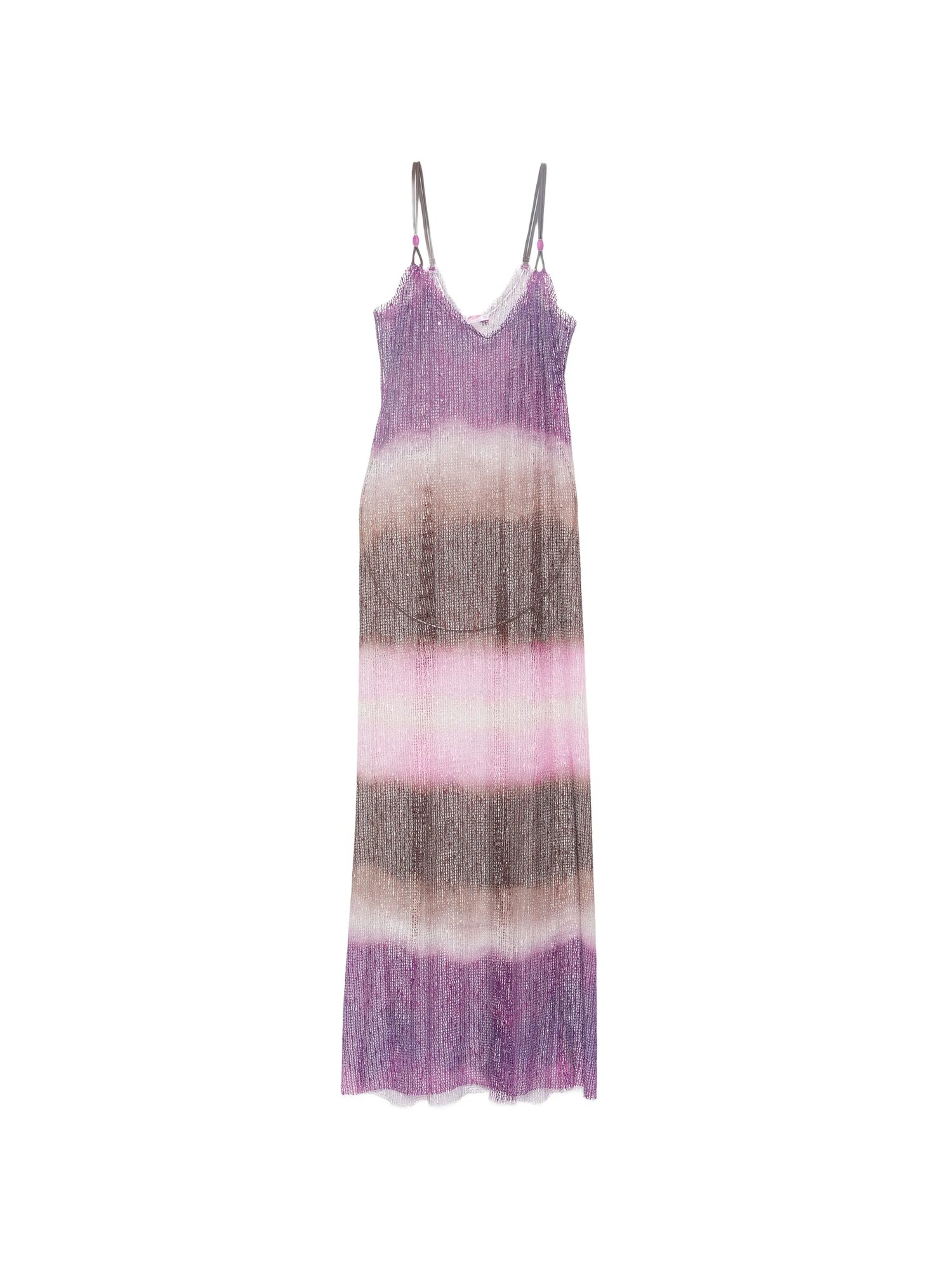 Платье Sequin-embellished open-work dress