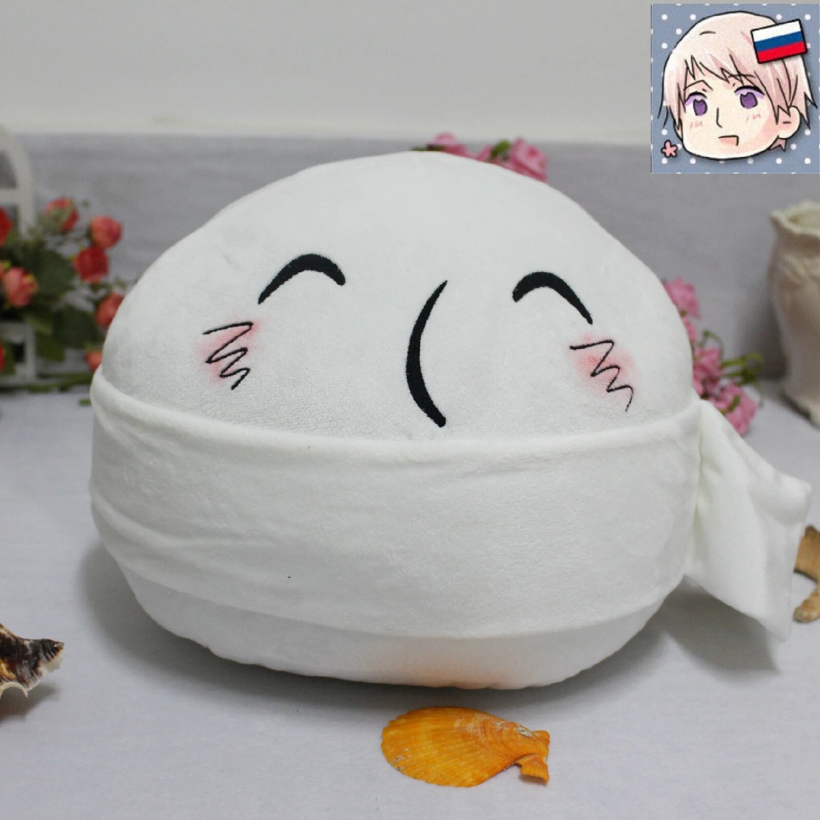 Плюшевая подушка Hetalia: Polandball, Цвет: Ivan Braginsky