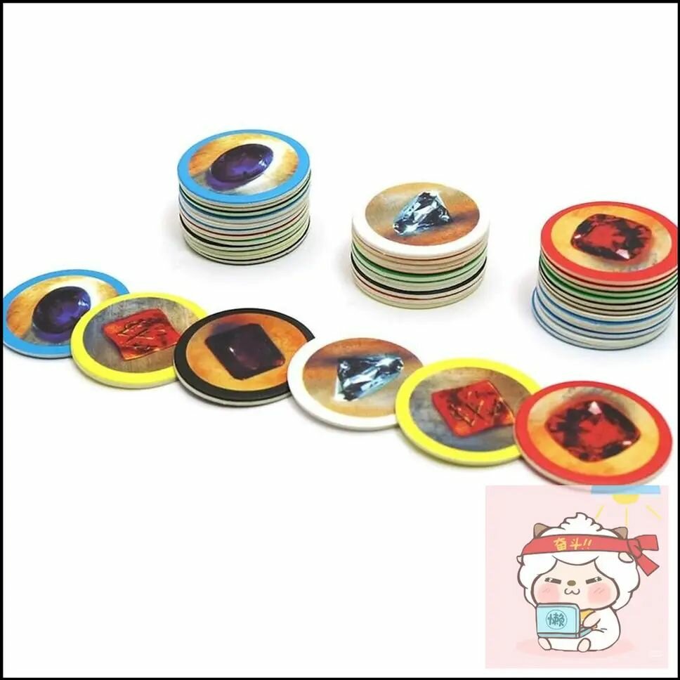 Настольная игра Роскошь (Splendor Mini) - компактная стратегия для семьи и друзей, развивающая логику — фото 1