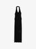 Платье Enza Costa Ribbed maxi dress, размер 40, черный