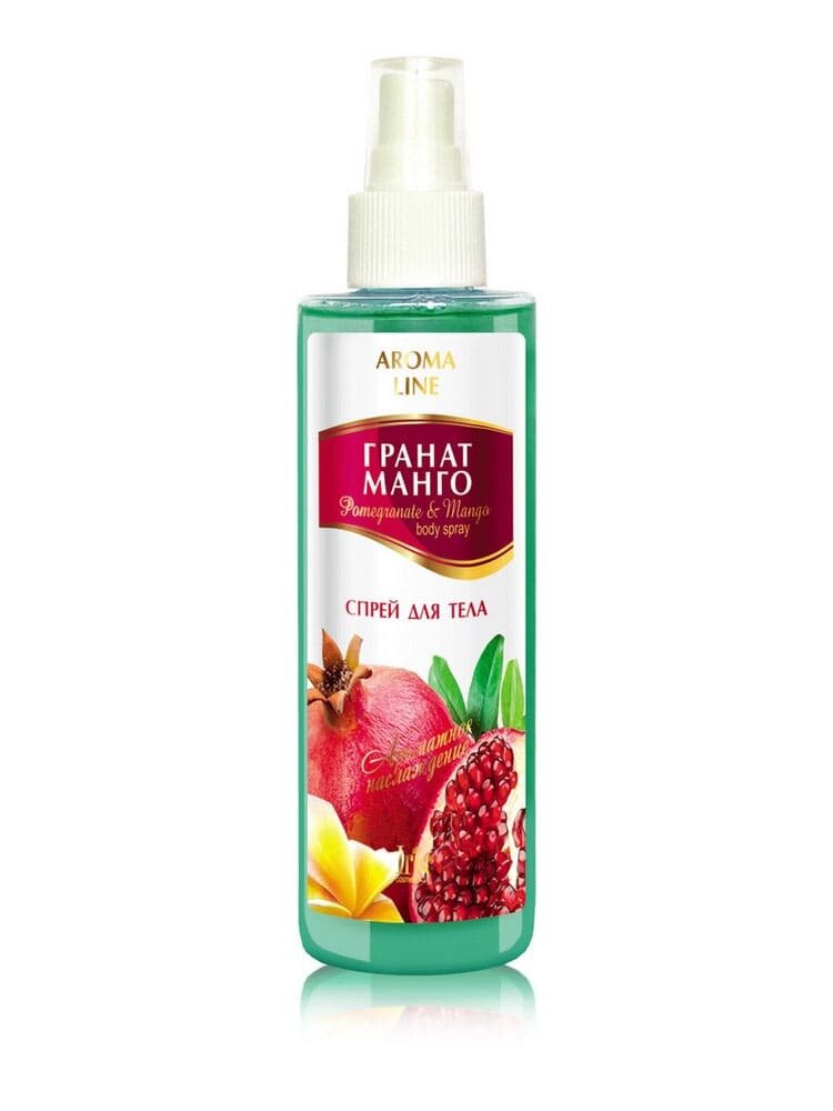 IRIS AROMA LINE Спрей для тела "Гранат и манго", 200 мл