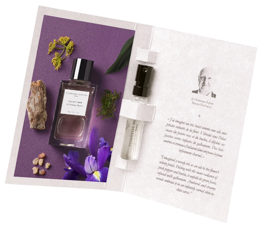 Essential Parfums Velvet Iris Paris Edp 2 мл для женщин и мужчин - Эссеншиал Парфюмс Вельвет Ирис