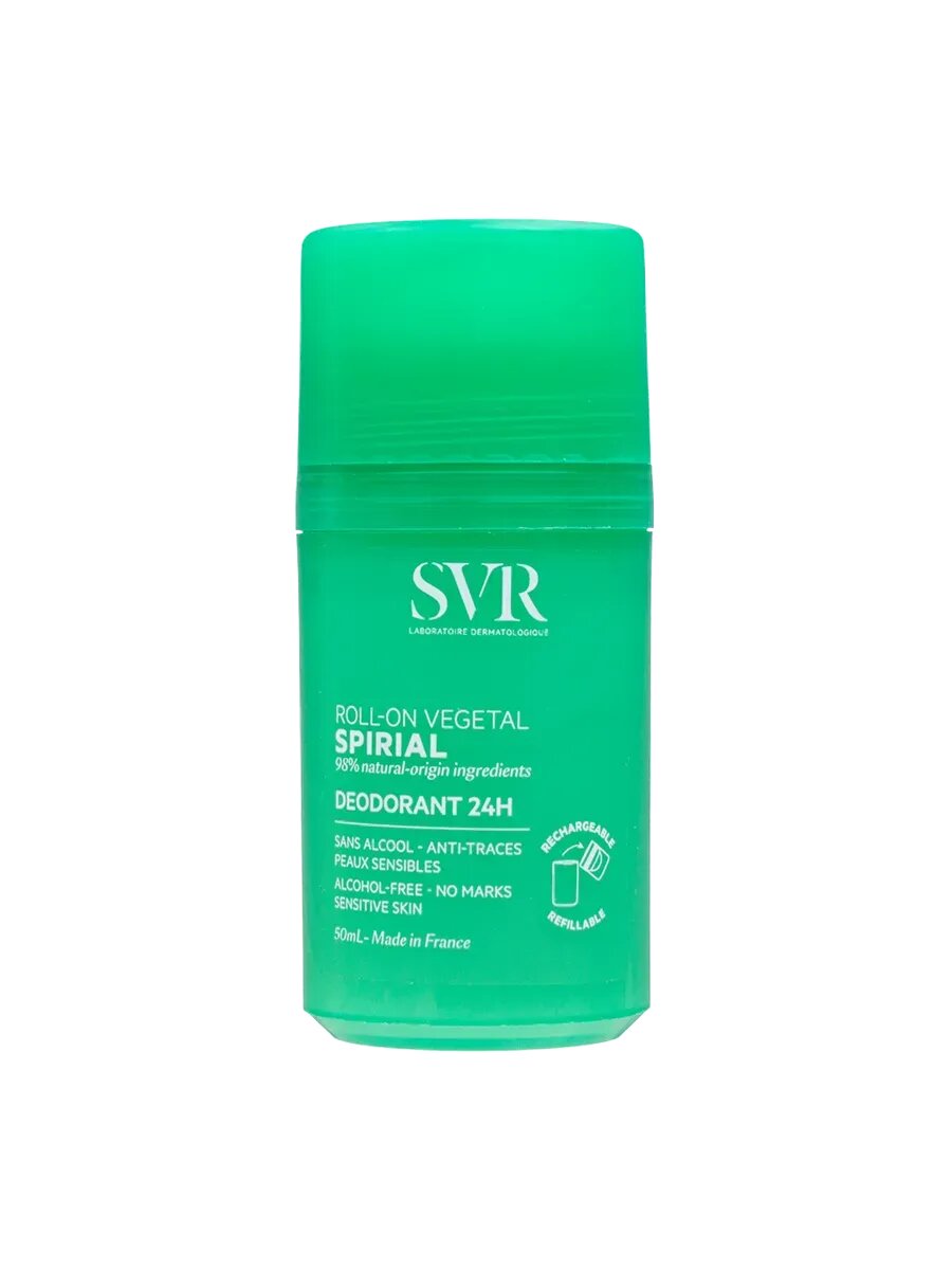 SVR Spirial Vegetal Дезодорант-антиперспирант растительный ролл-он 24 ч 50 мл 1 шт
