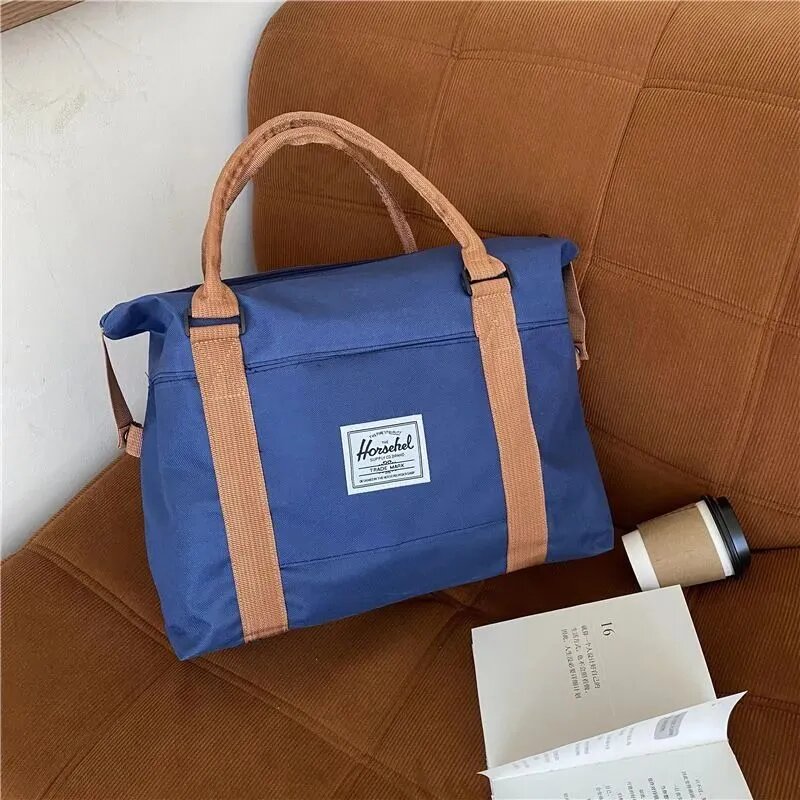 Сумка для ручной клади Herschel, Синий, Материал: Оксфорд, Размер: 40x30x20 см — фото 1
