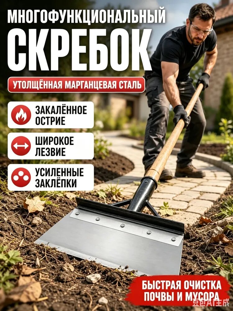 Шпатель многофункциональный для сада, 21 см