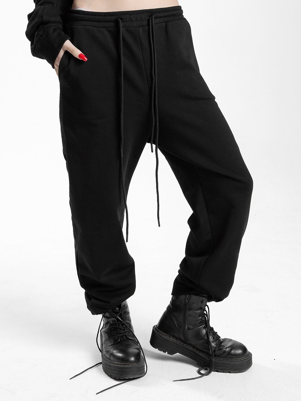 Брюки классические Katami Wear, размер M-L, черный