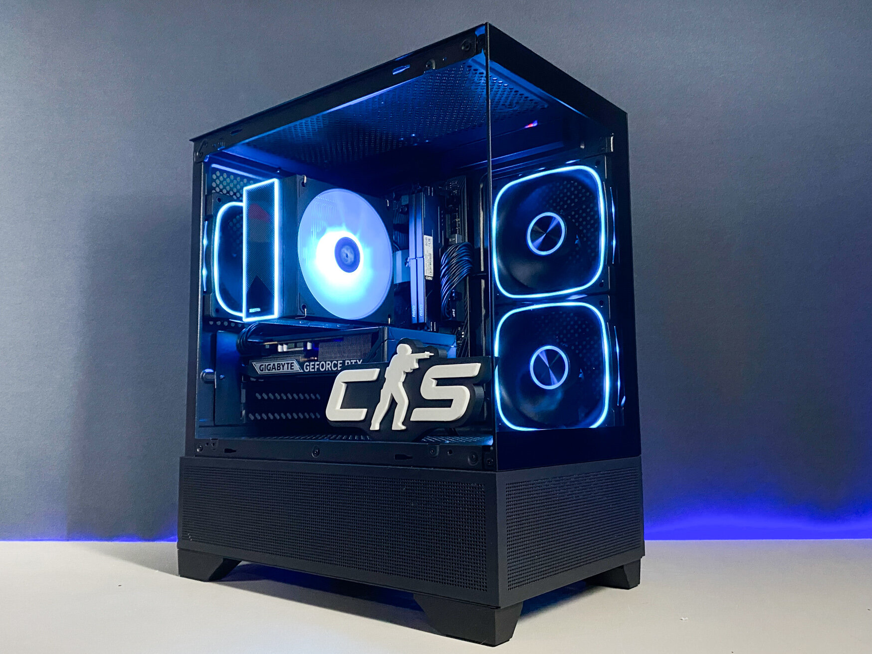 Игровой Компьютер AMD Ryzen 5 5600 6/12*3.50-4.40GHz/RTX5060-8Gb/16Gb/SSD512Gb/650W