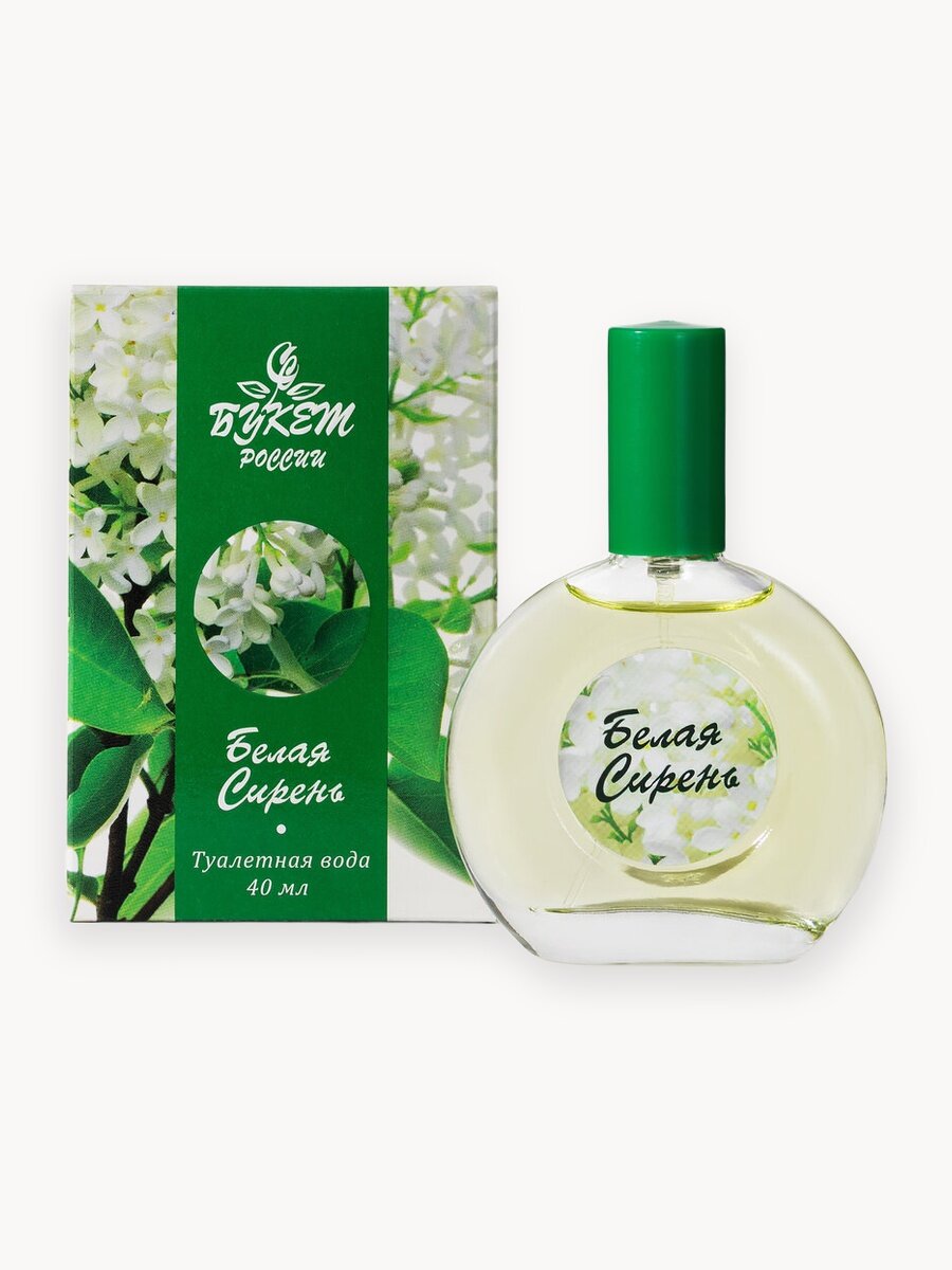 Туалетная вода Букет России Белая Сирень 40 мл