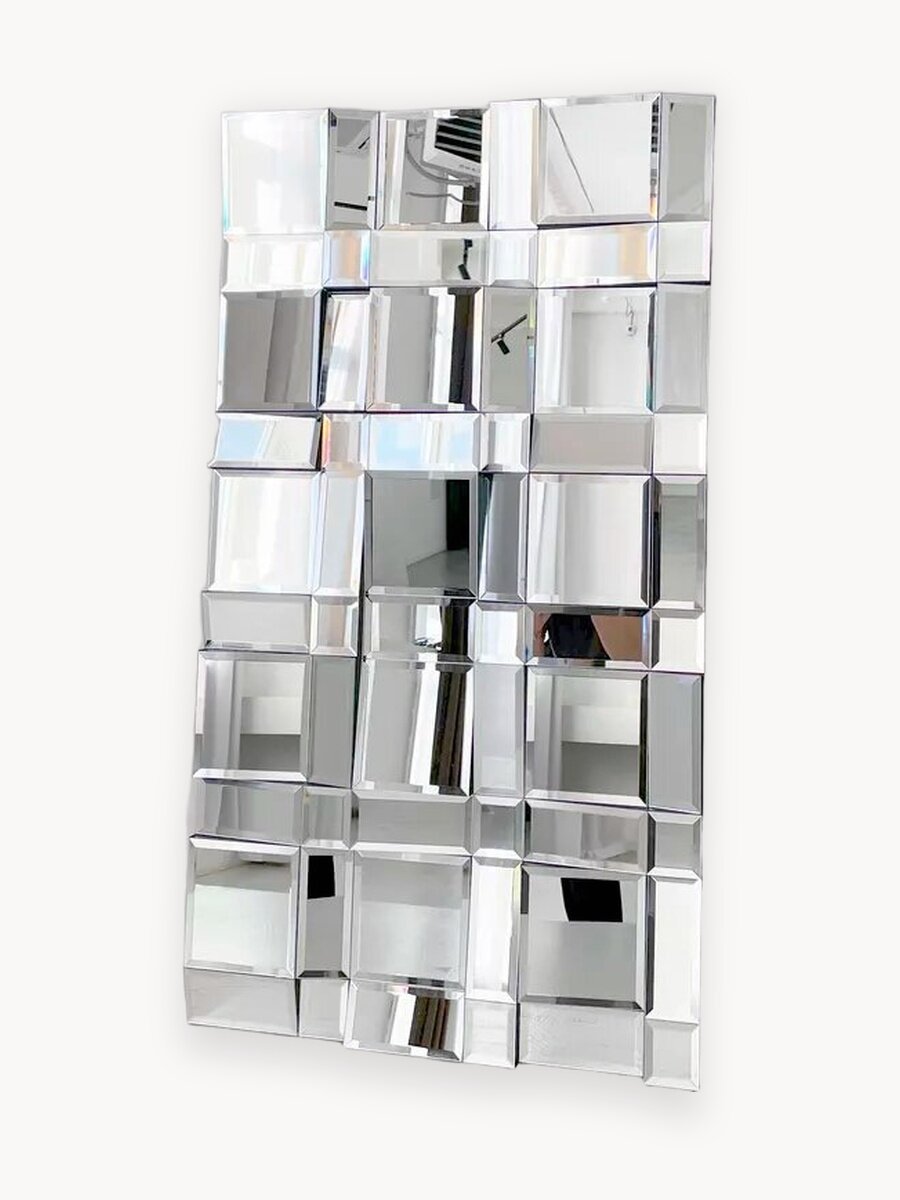 Зеркальное панно настенное. Зеркало. 60*110 см