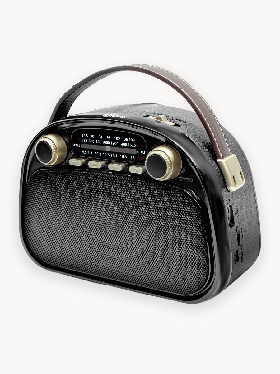Радиоприемник RITMIX RPR-040 BLACK портативный, Bluetooth, USB/micro SD