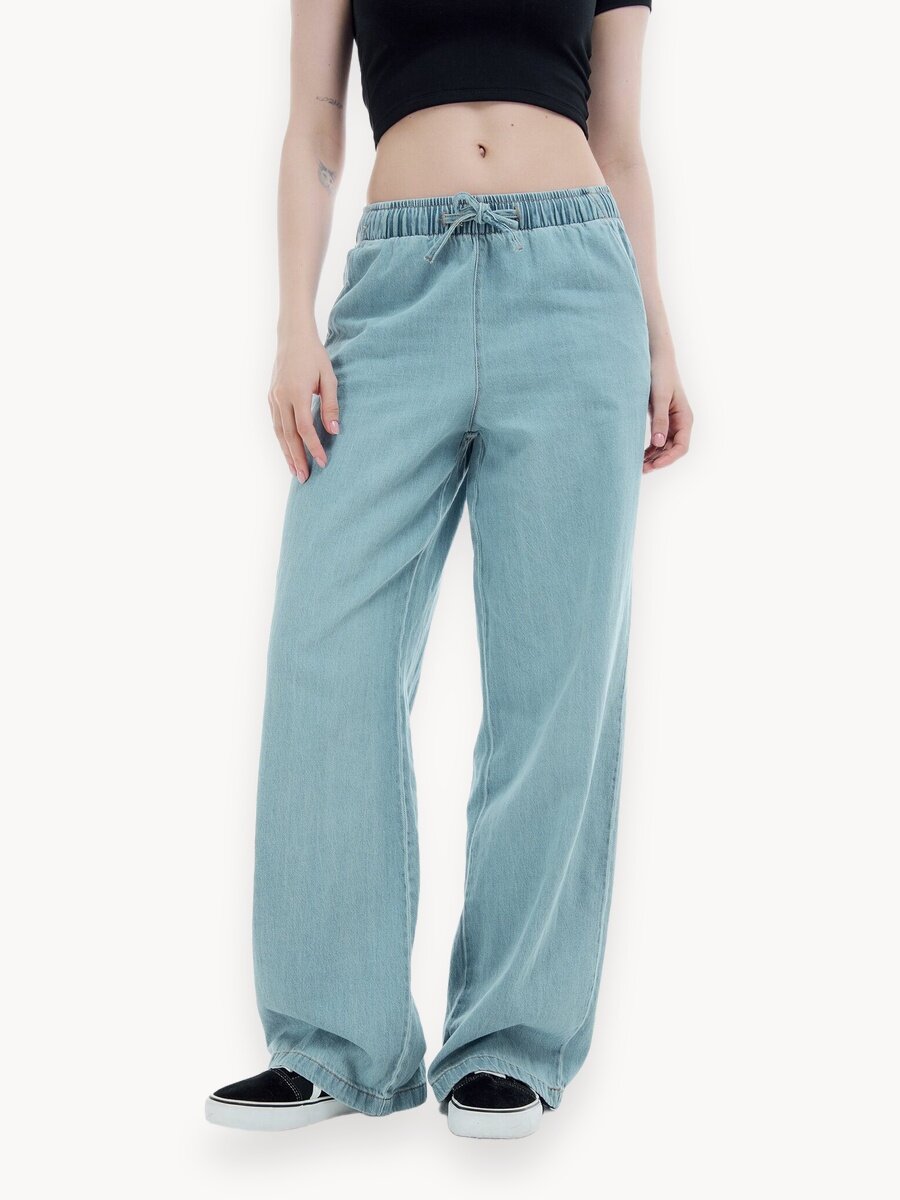 Джинсы широкие 