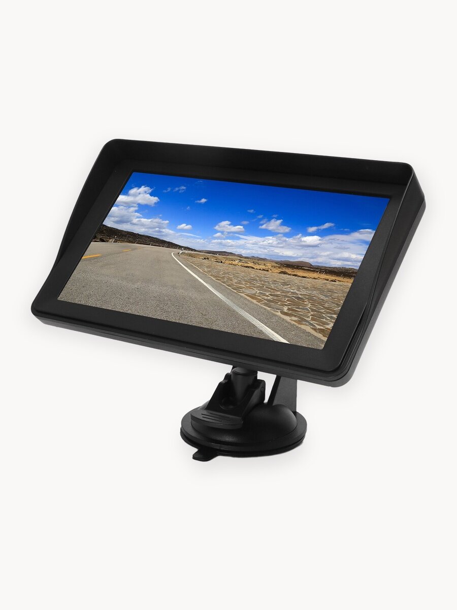 GPS навигатор с 7-дюймовым экраном, 3D навигация, поддержка FM-трансмиттера, для автомобилей и грузовиков