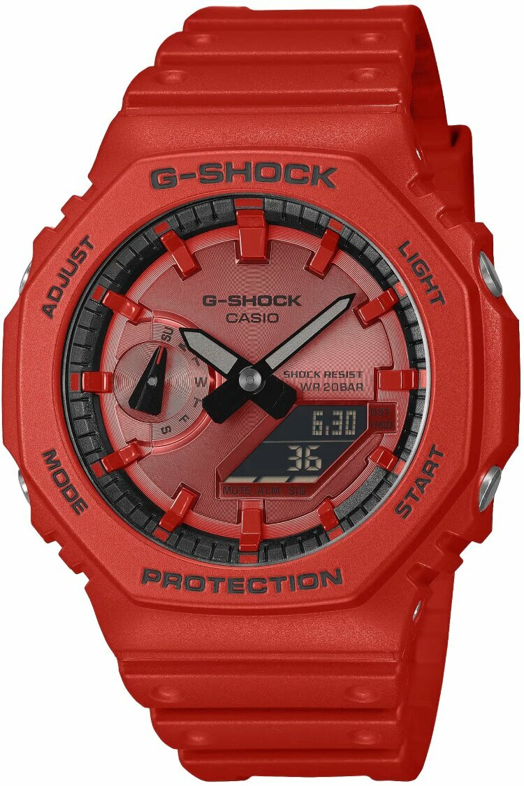 CASIO, красный