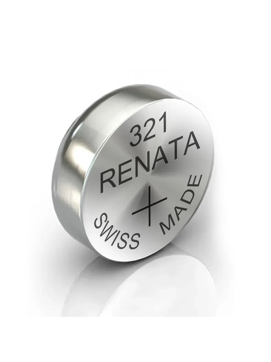 Часовая батарейка R321 SR616SW Silver Oxide 1.55V - 1 шт.