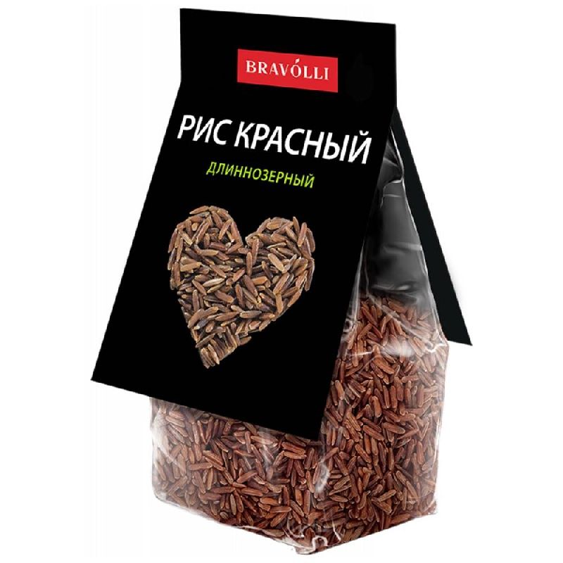 Рис BRAVOLLI красный длиннозерный 350г